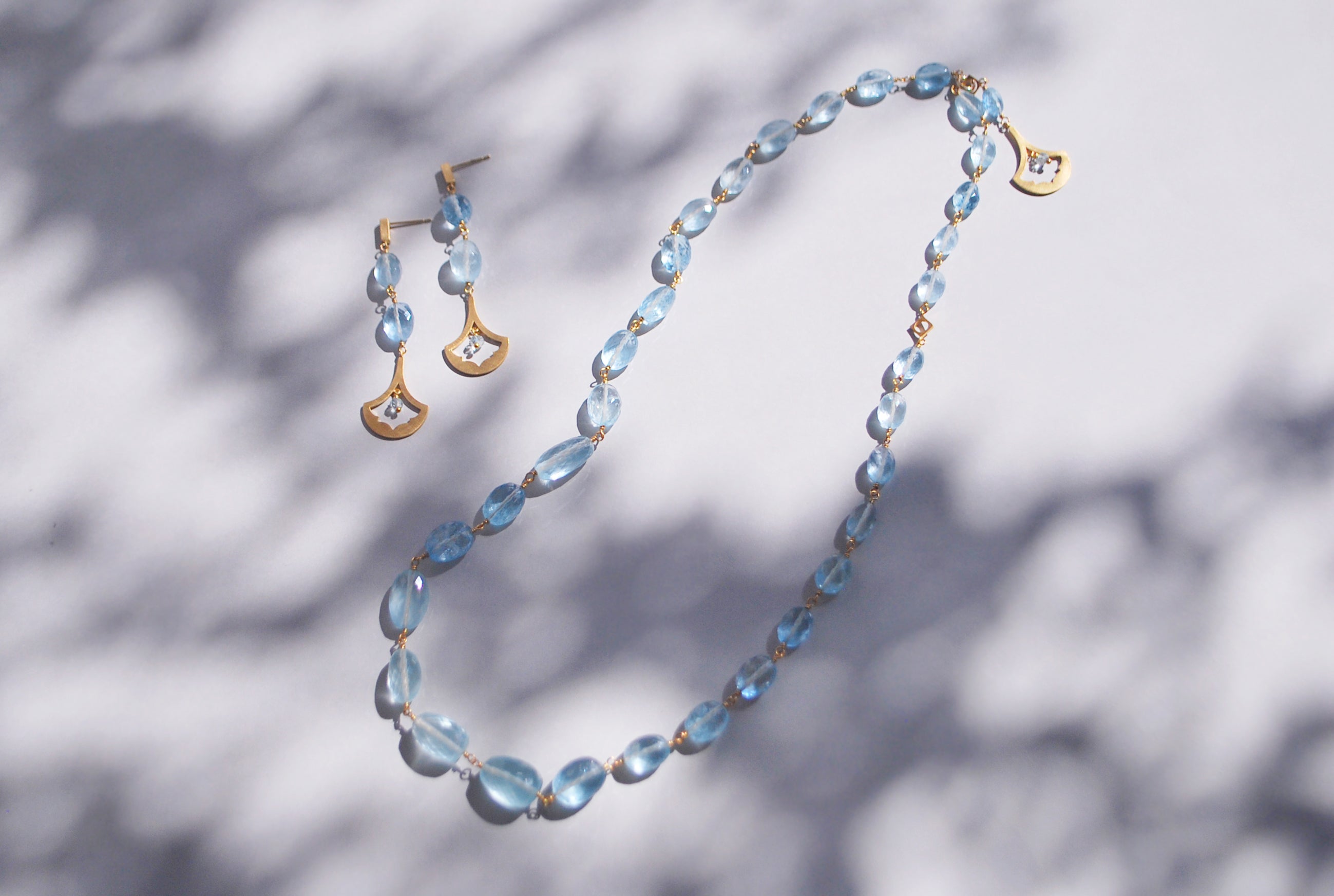 【ONLINESTORE】早春の空気感を閉じ込めた宝石―luxeアクアマリンコレクション― – HASUNA